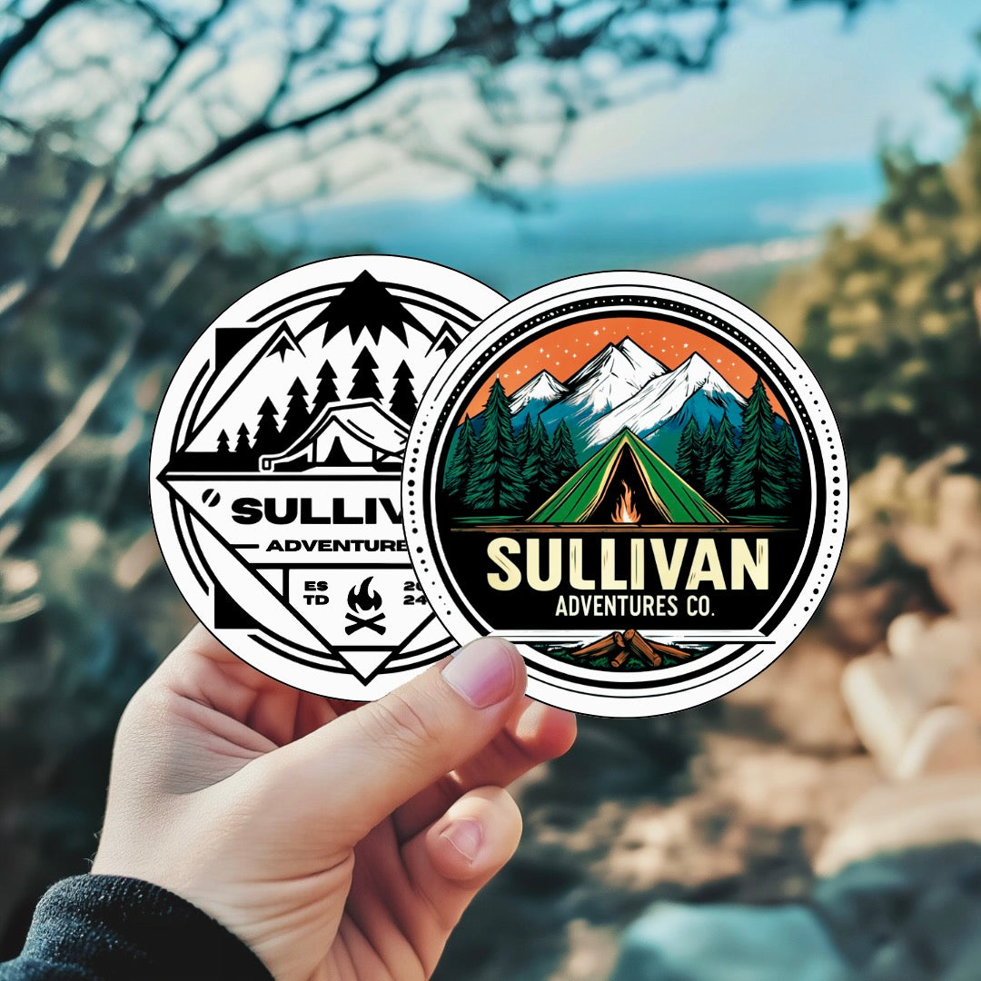 STICKERS 4-PACK – Sullivan Adventures Co